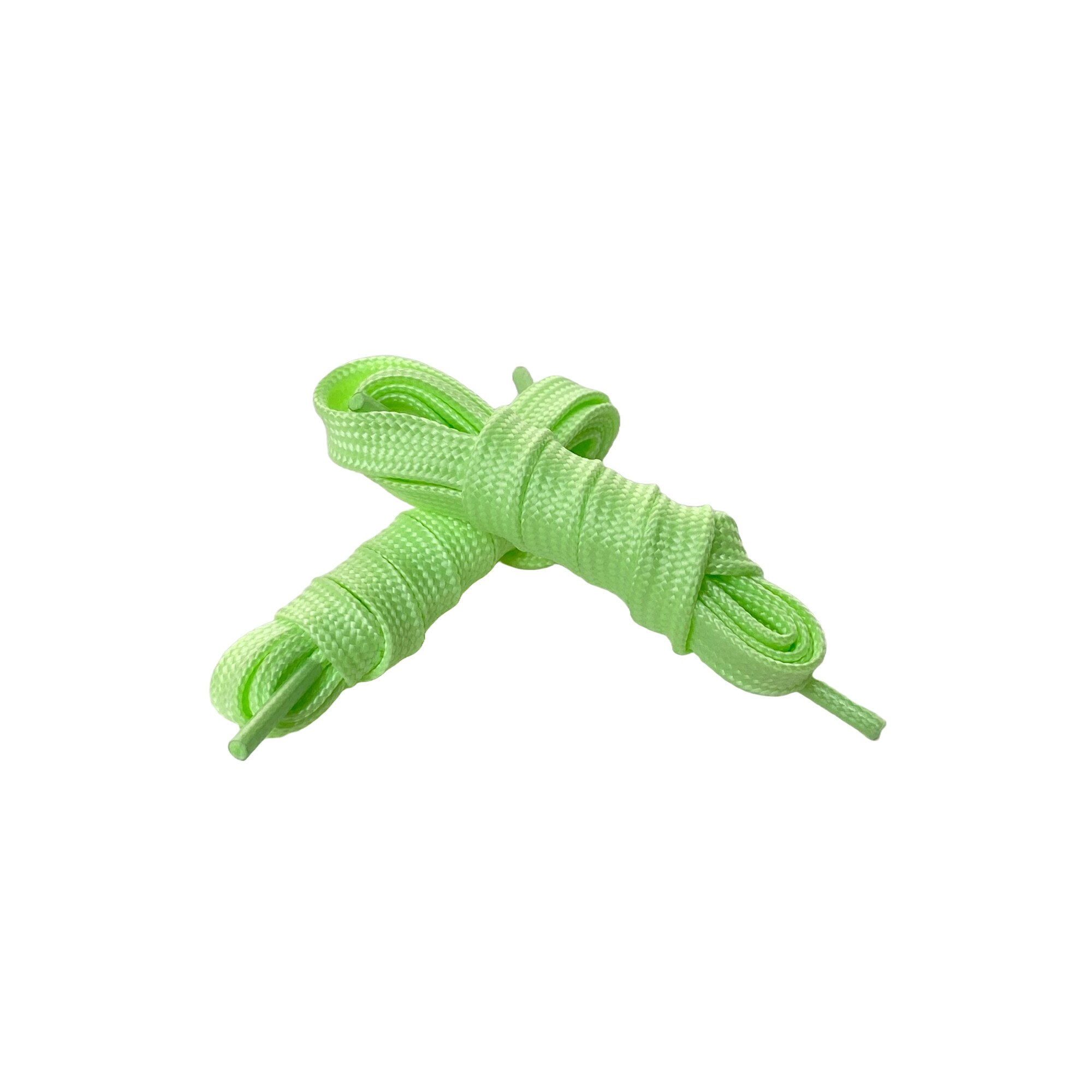 Set 2 Sireturi Fluorescente, plate, 100 cm, verde neon - eMAG.ro