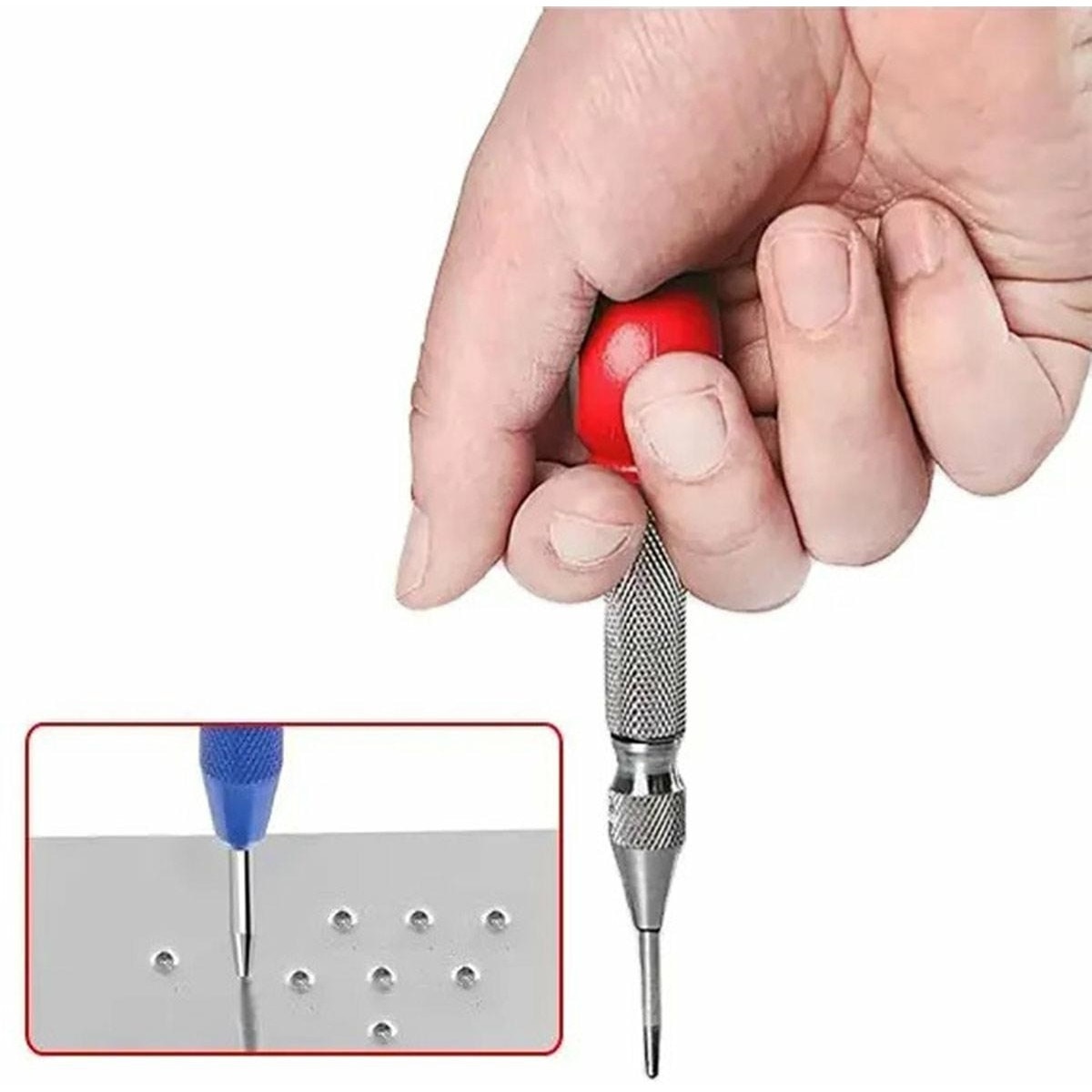 Poanson cu arc automat, Zola®, aluminiu, 13 cm, auriu - eMAG.ro