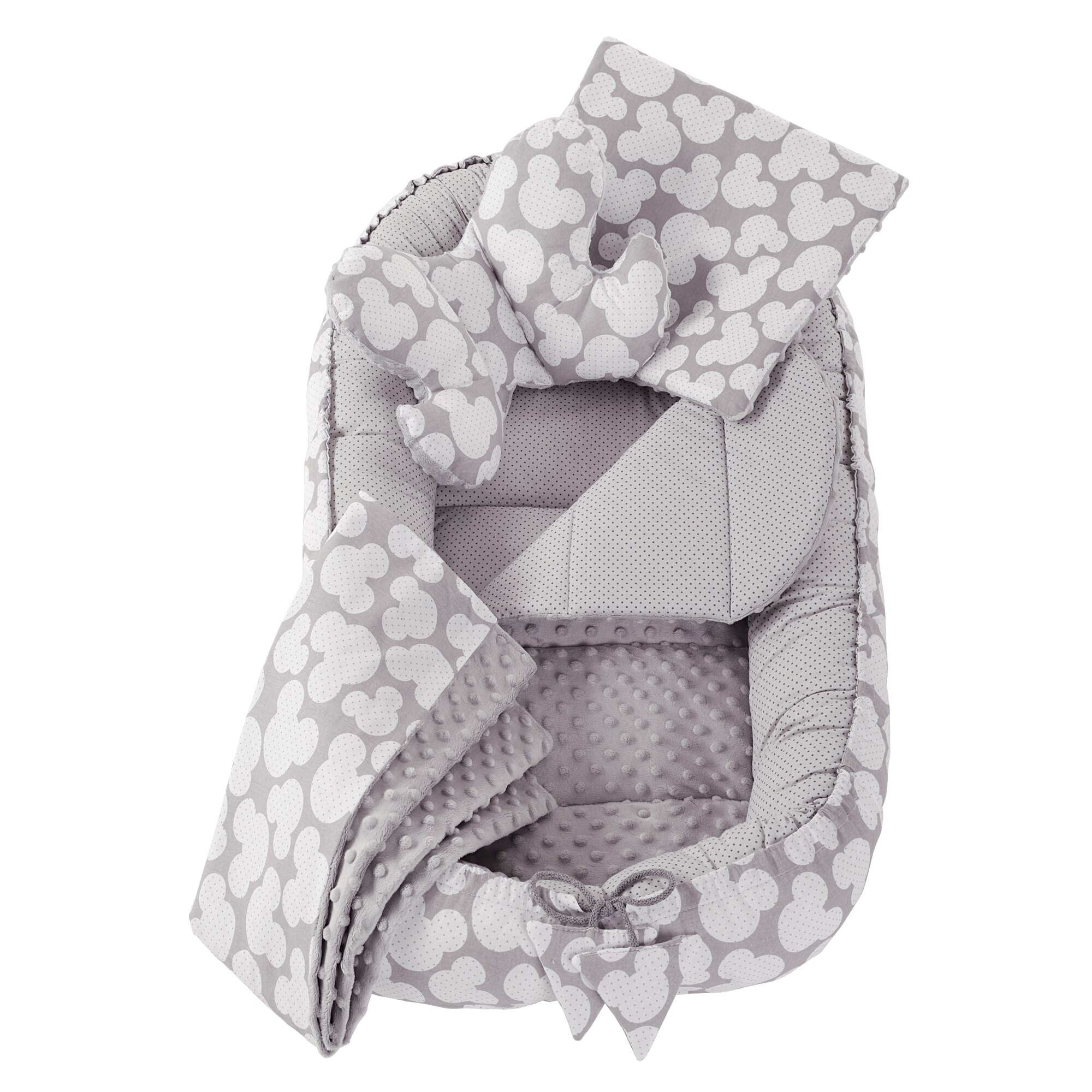 Set de 5 piese Cosulet bebe, Medi Partners, Model Mickey, cu insertie ...