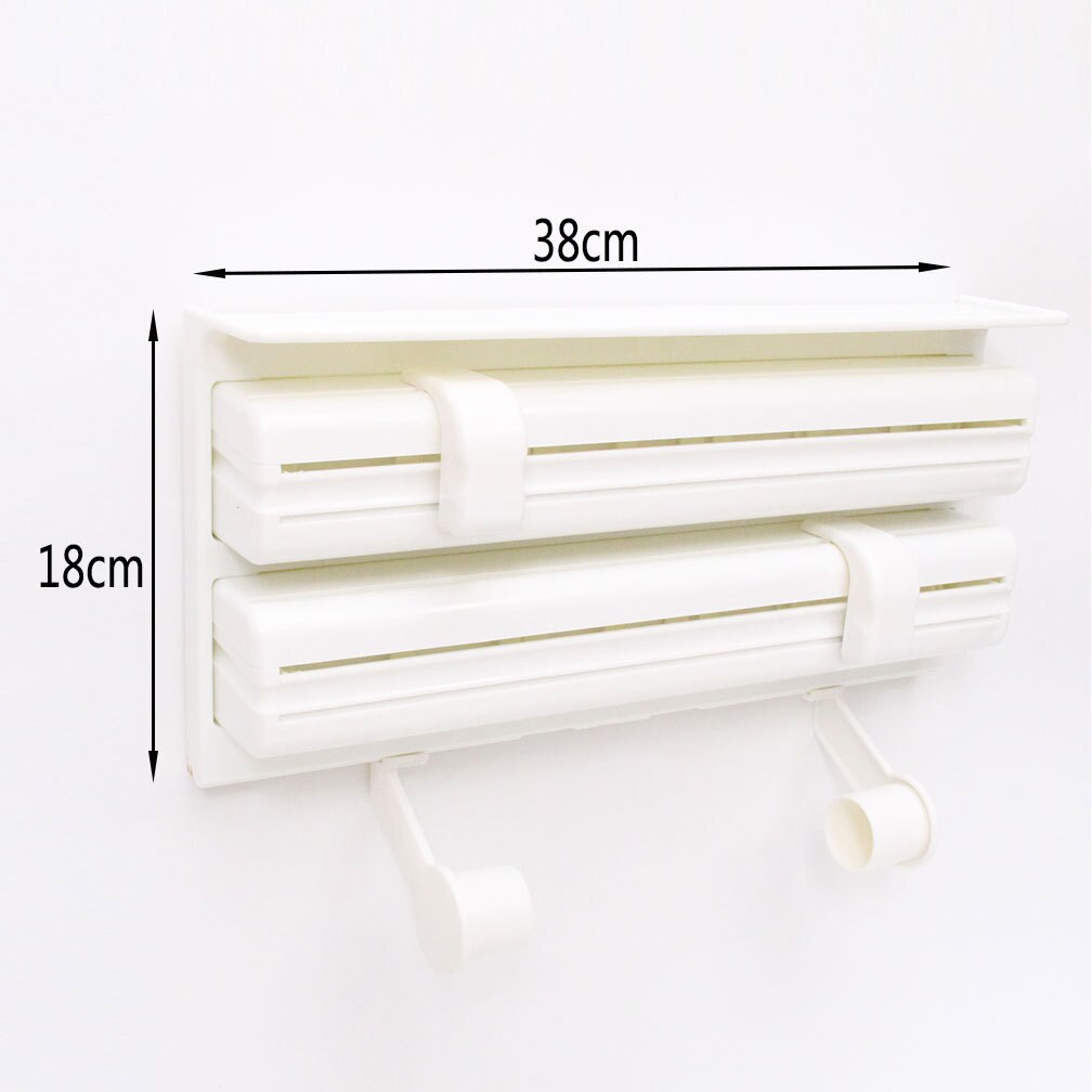 Suport 3 in 1 de bucatarie alimar pentru rola de hartie, folie de ...