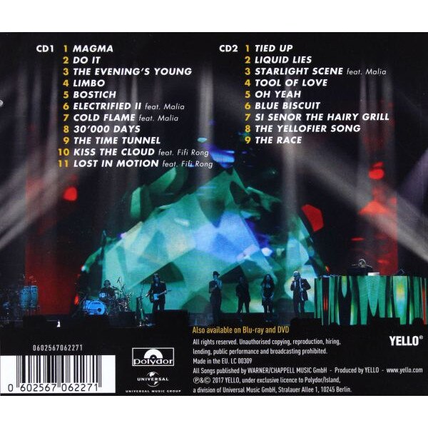 Yello: Yello 'LIVE In Berlin' [2CD] - eMAG.hu