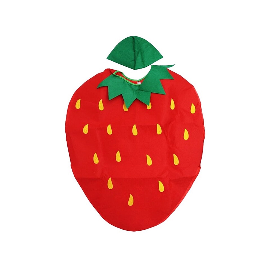 Costum fruct capsuna, unisex, 3-8 ani - eMAG.ro