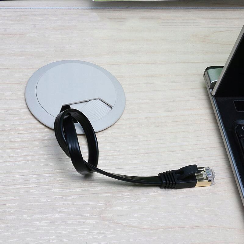 Cablu Internet LAN 10m Vayox VA0065, CAT 7, S/FTP Ethernet, Conector ...
