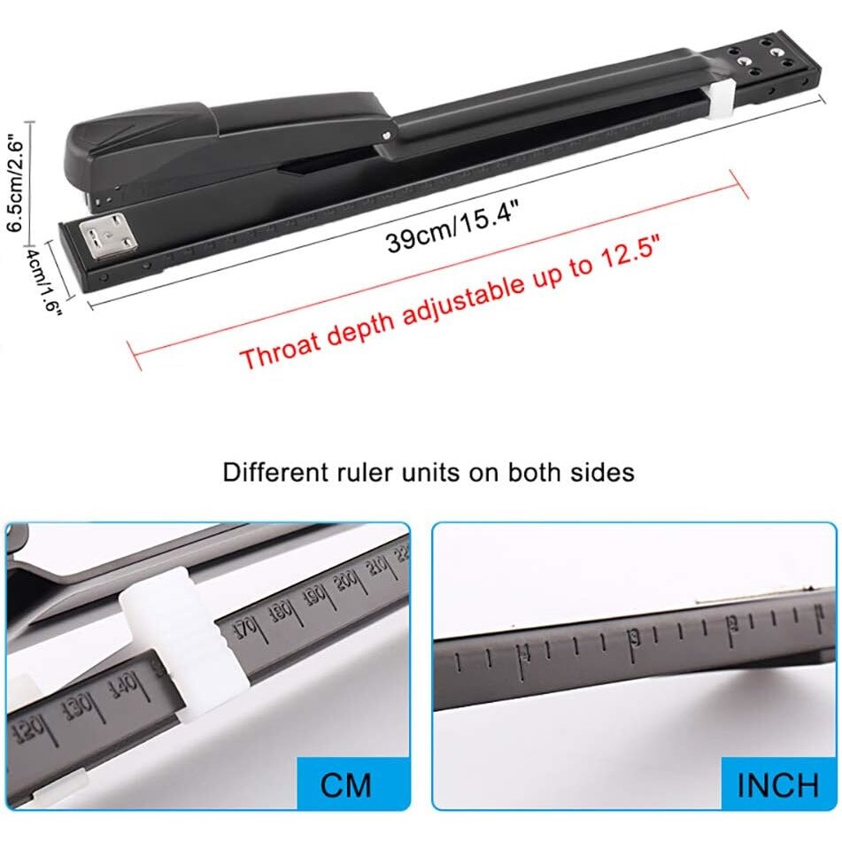 Capsator de birou, Sunmostar, plastic, negru - eMAG.ro