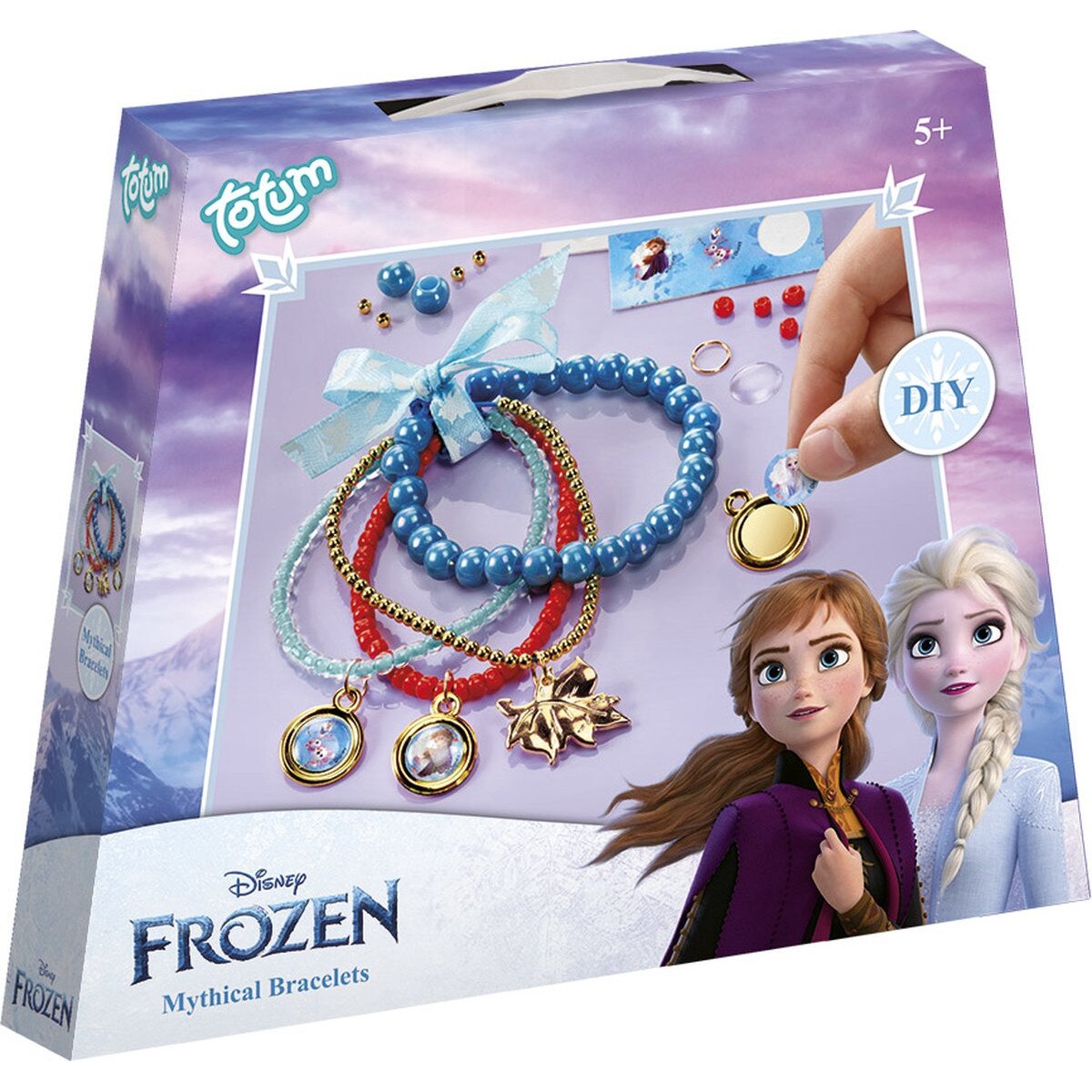 Set creativ, Totum, DIY Bratari mitice Disney Frozen - eMAG.ro