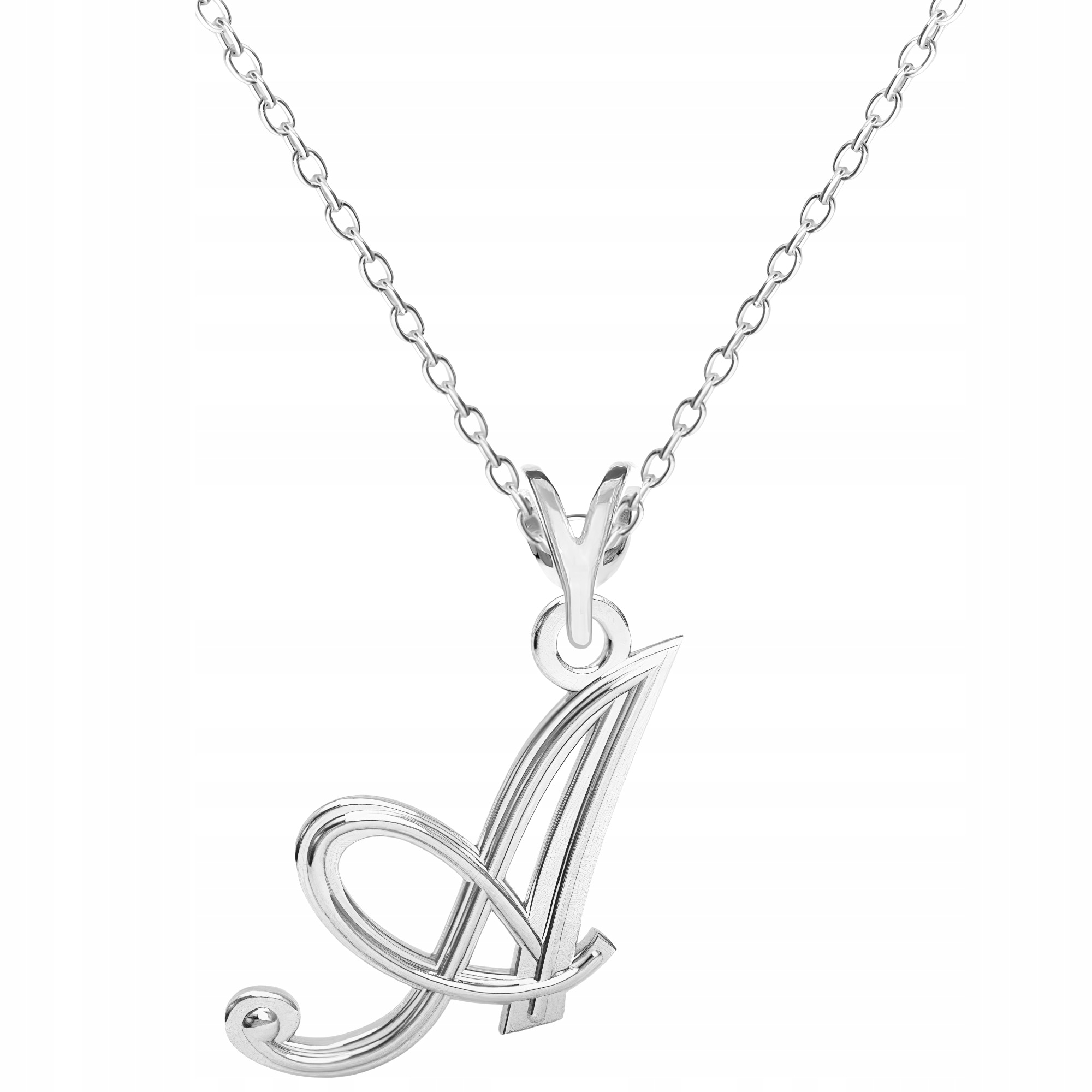 Colier, Larezo, Argint 925, Litera Litera A - eMAG.ro