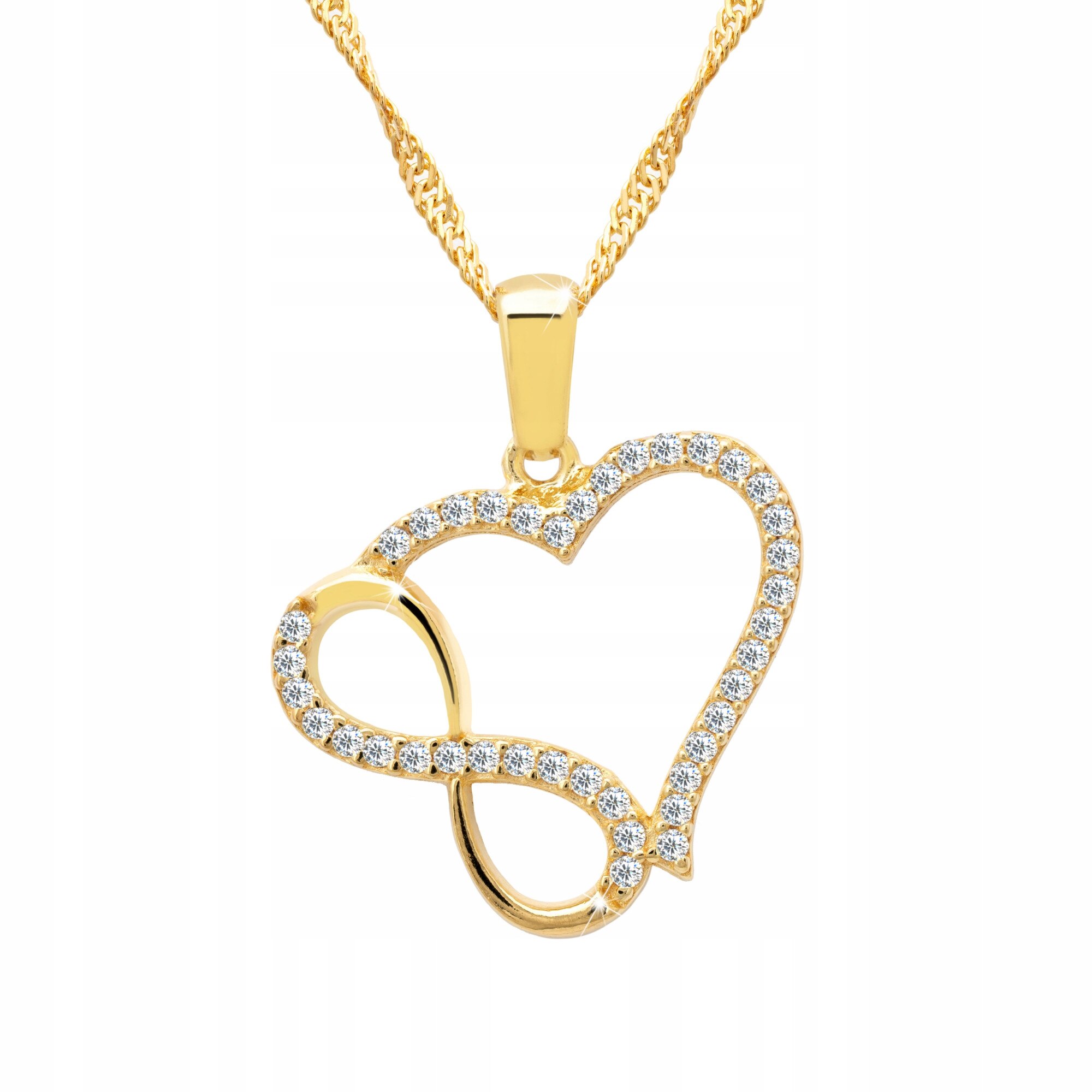 Colier, Larezo, de Aur, 925, Inima 2 - eMAG.ro