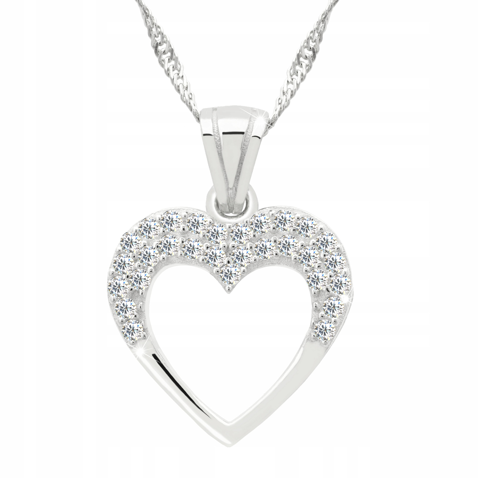 Colier, Larezo, Argint 925, Inima 5 - eMAG.ro