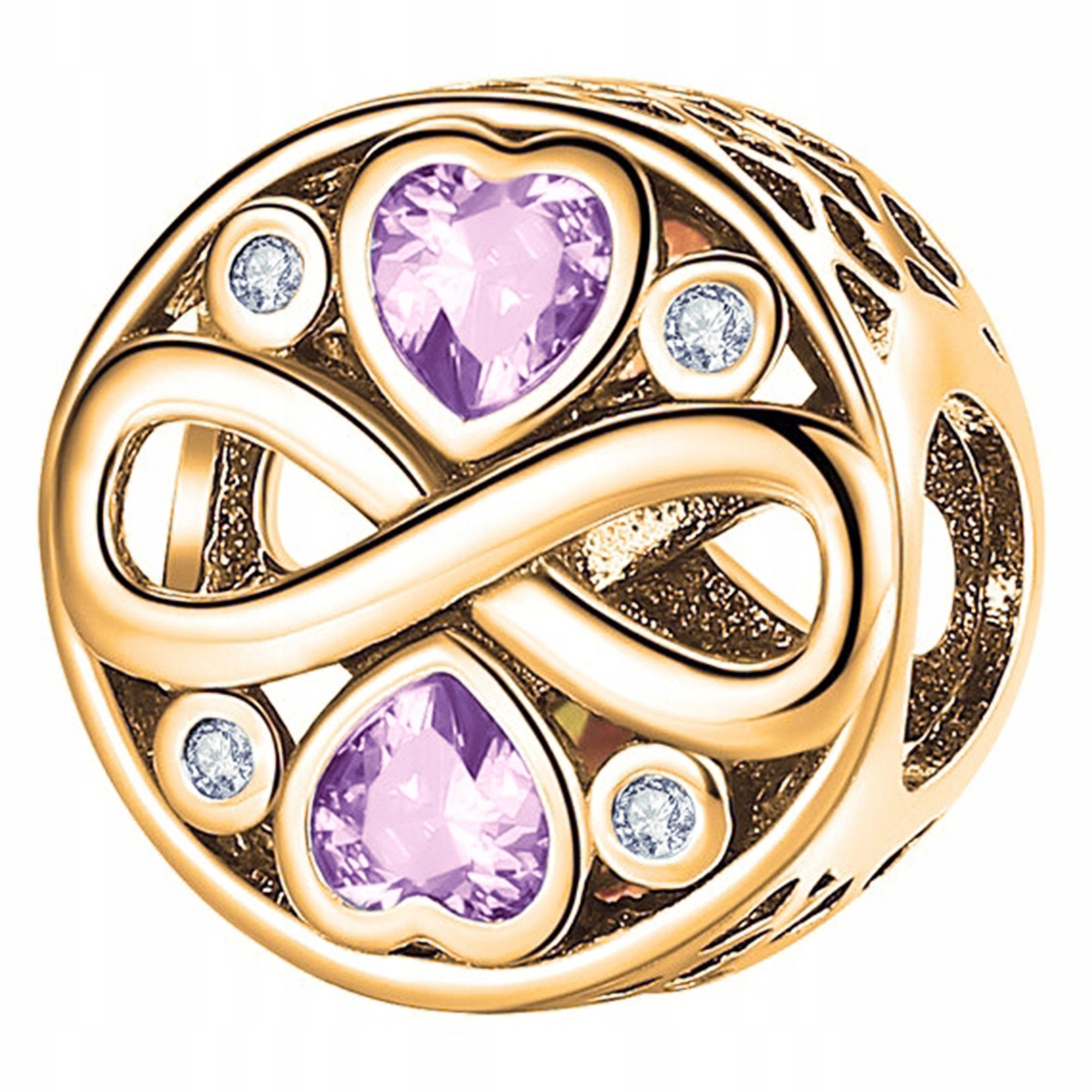 Charms, Larezo, de Aur, 925, Inima Infinit - eMAG.ro