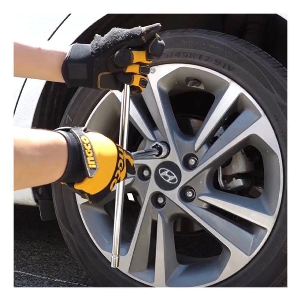 Cheie in cruce, INGCO, pentru roti, 17-23mm - eMAG.ro