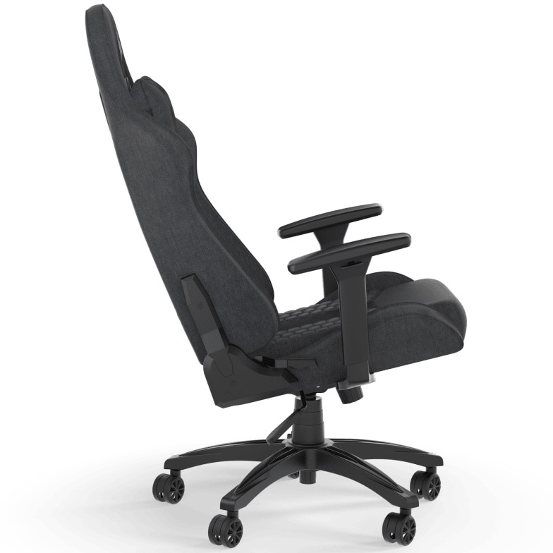 Scaun Gaming Corsair TC100 RELAXED, Textil, tetiera, Gri - Negru - eMAG.ro