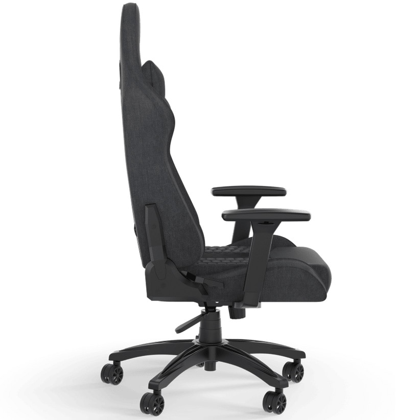 Scaun Gaming Corsair TC100 RELAXED, Textil, tetiera, Gri - Negru - eMAG.ro