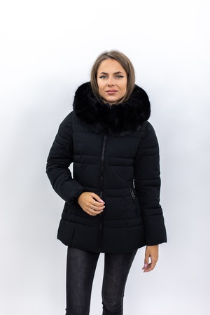 Geaca dama 2319, Negru, XS - eMAG.ro