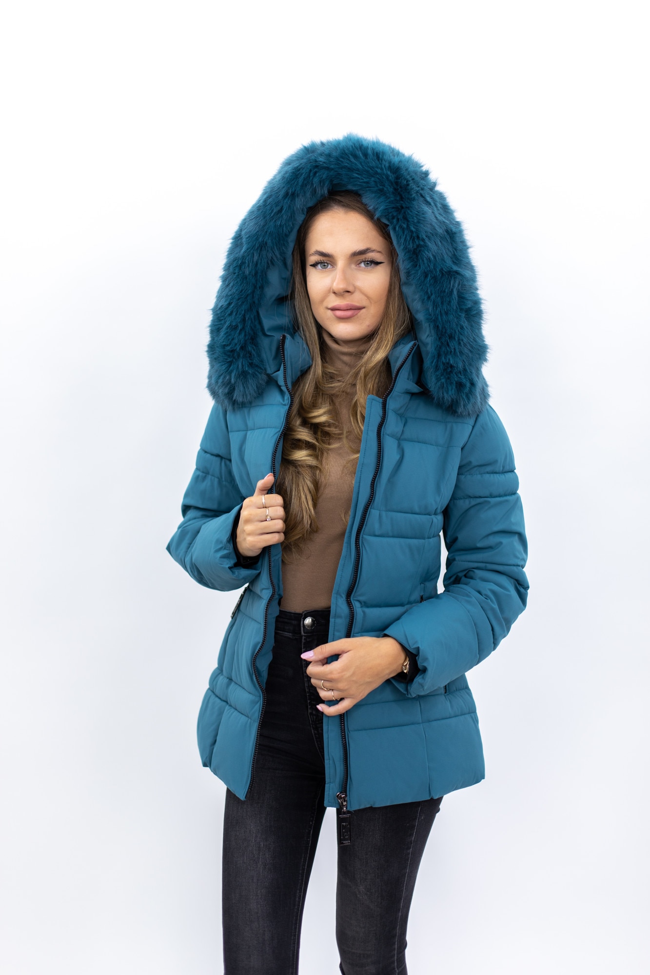 Geaca dama 2319, Vernil, XS - eMAG.ro