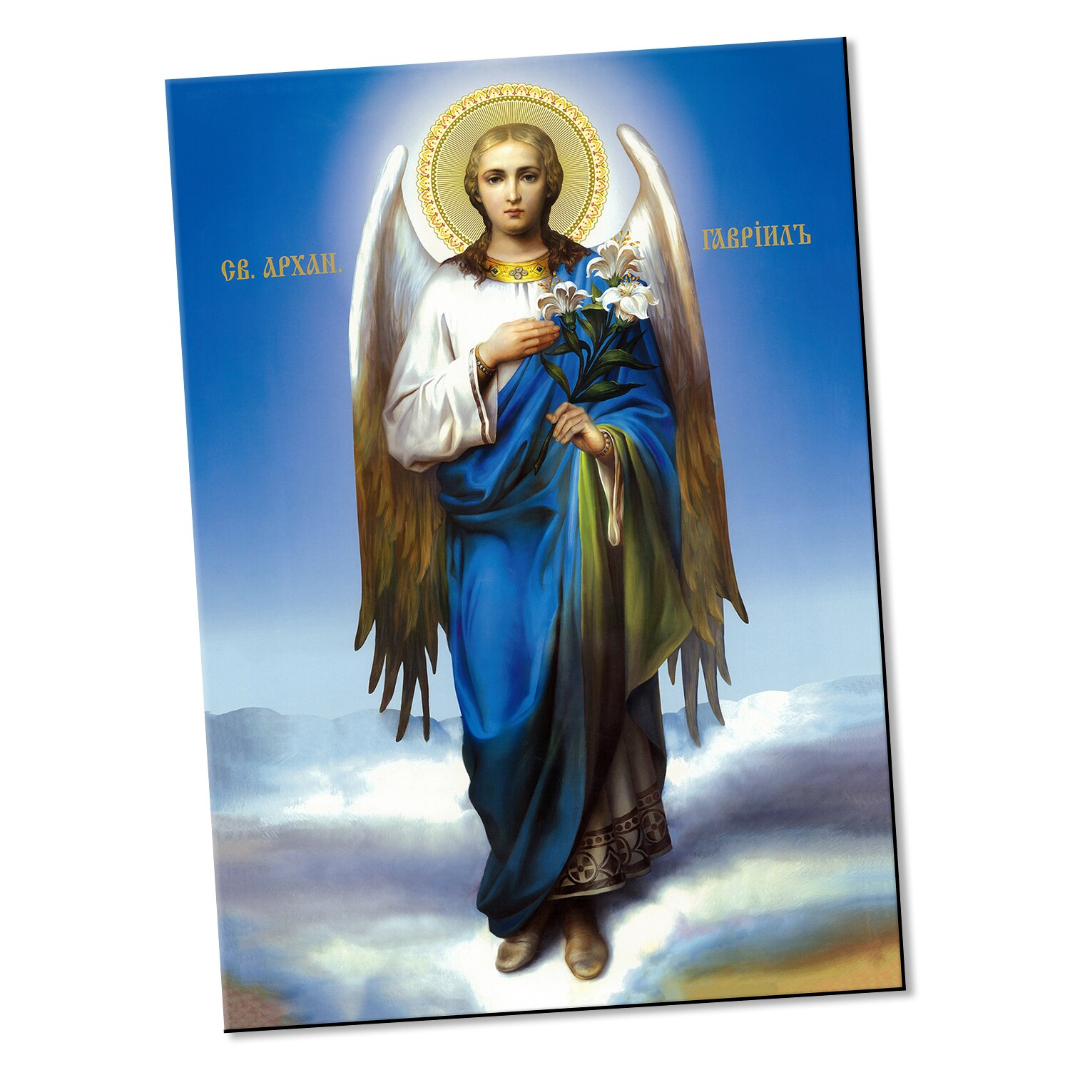 Iconita magnetica Sfantul Arhanghel Gabriel - eMAG.ro