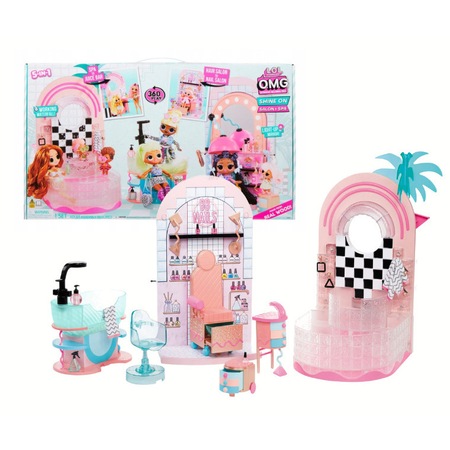 Set joaca coafor pentru papusi LOL Surprise, MGA, Plastic, Multicolor ...