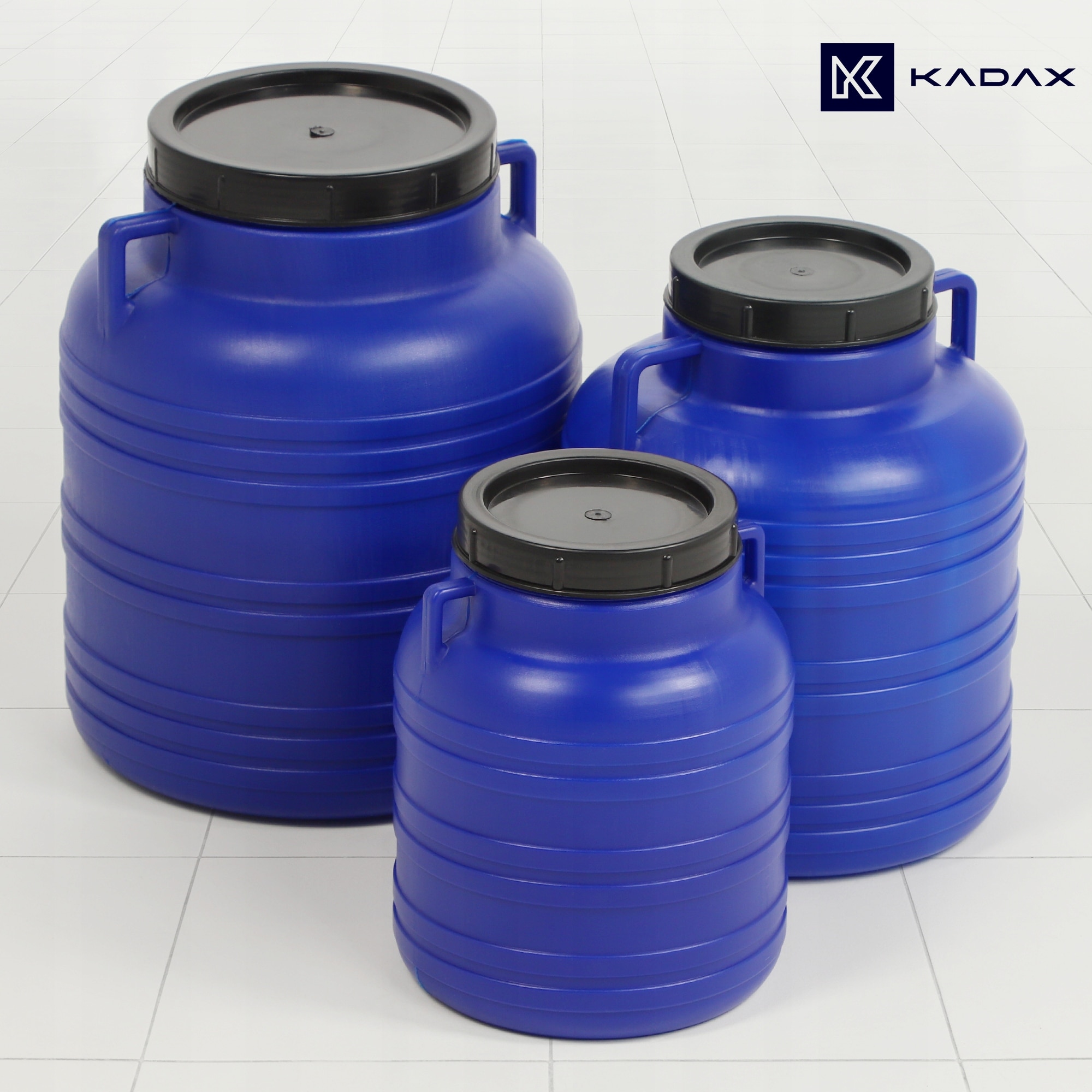 Butoi, Kadax,Plastic, 30l, Albastru - eMAG.ro