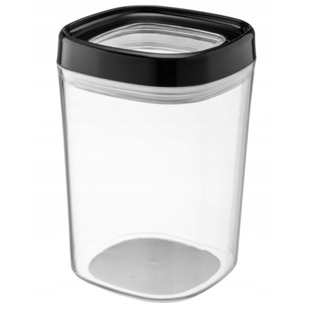 Recipient patrat KADAX Duna 1L, negru - eMAG.ro