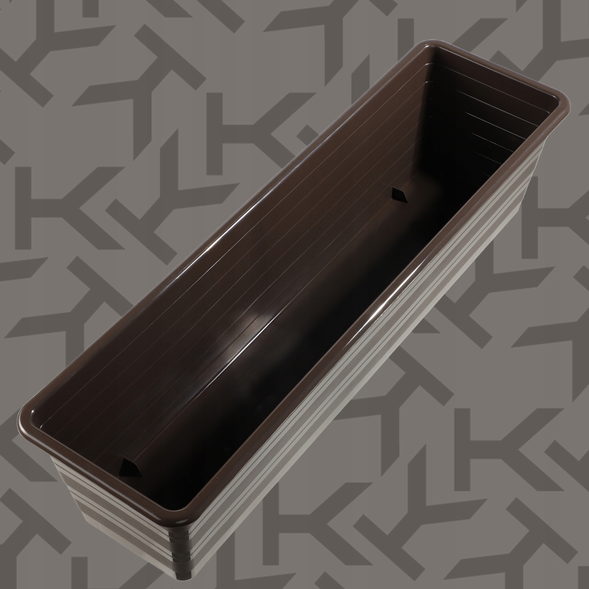 Ghiveci balcon, KADAX, 60 cm, Maro - eMAG.ro