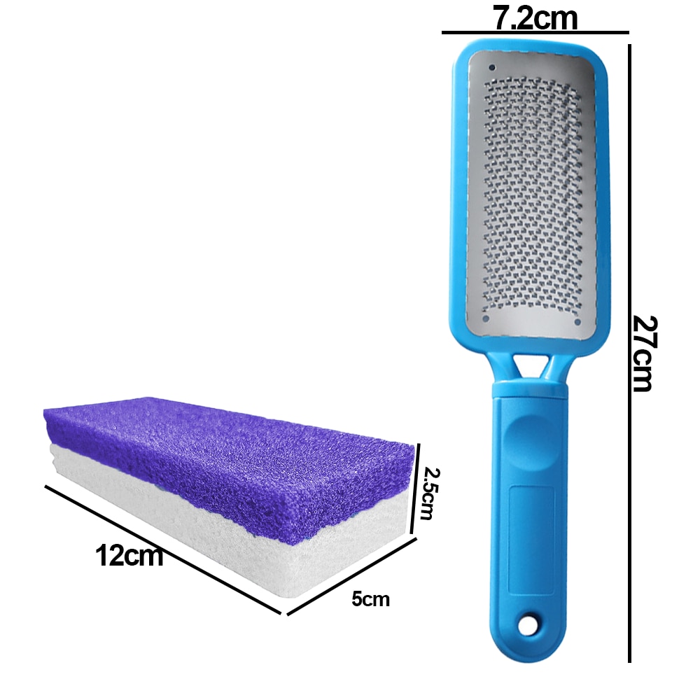 Set razatoare cu piatra ponce pentru calcai, Cozevdnt, 27 x 7.2 cm ...