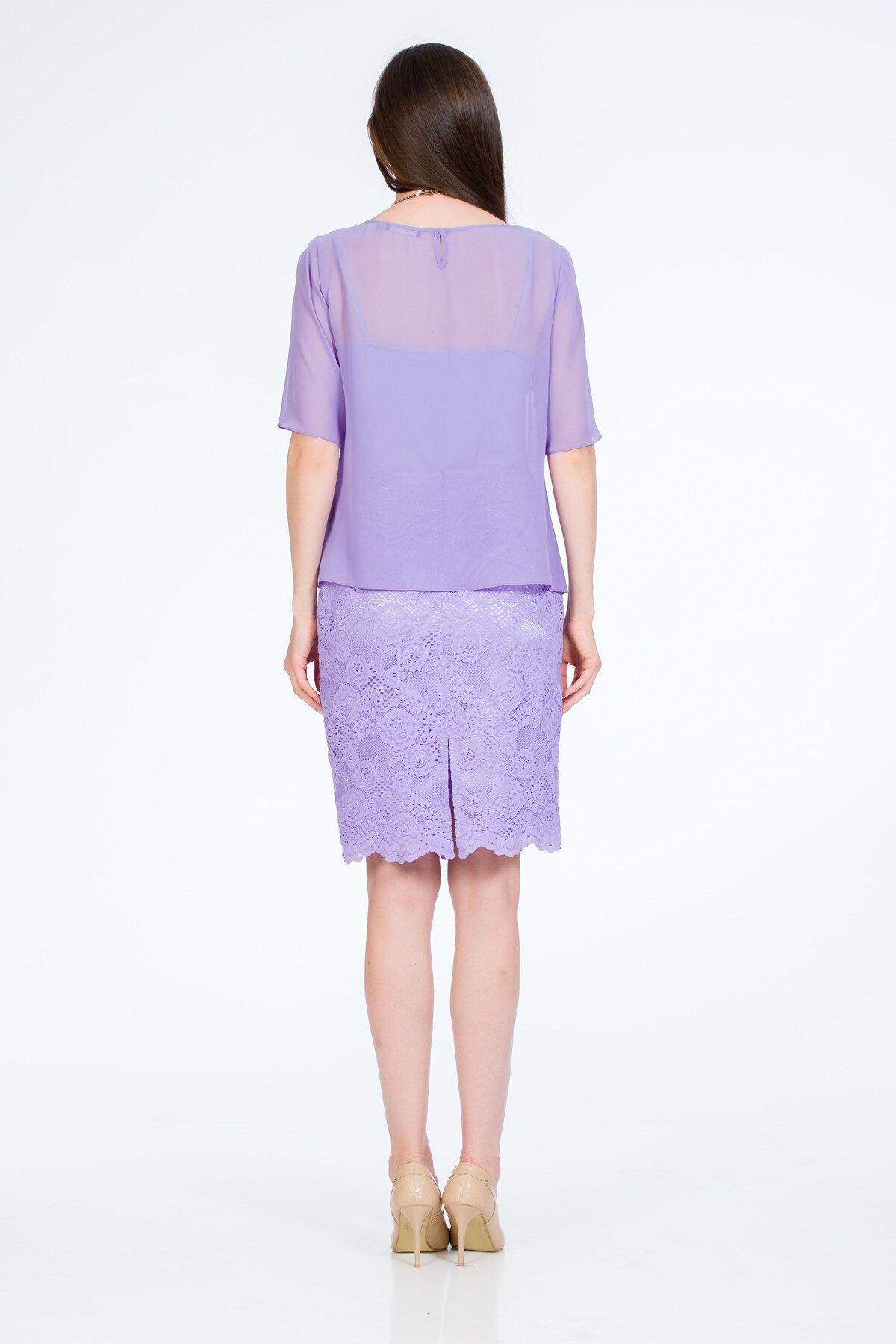 Fusta Pretty in Lace, Mov Sense, 40 - eMAG.ro