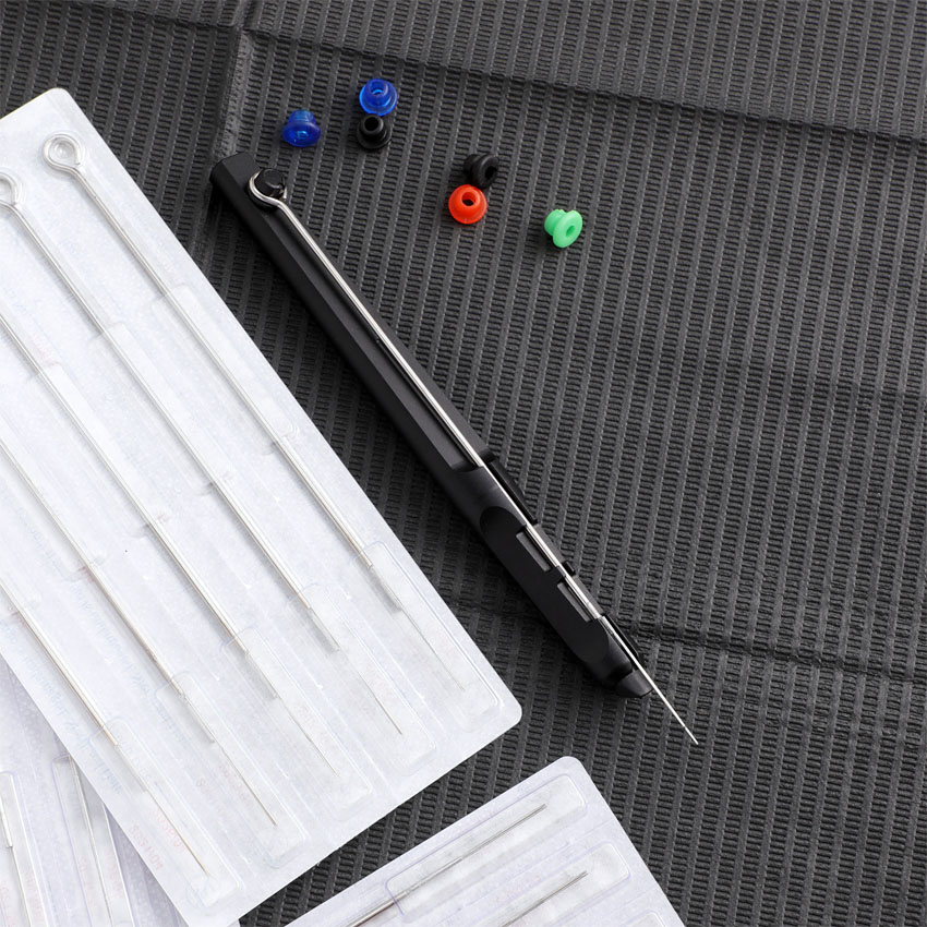 Kit de acupunctura pentru maini pentru tatuaje, cu Pigment tatuaj ...