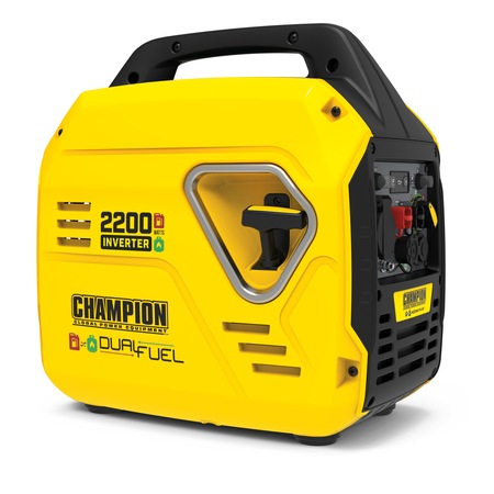 Инверторен генератор Champion "The Mighty Atom", 2200 W, Dual Fuel 4 ...