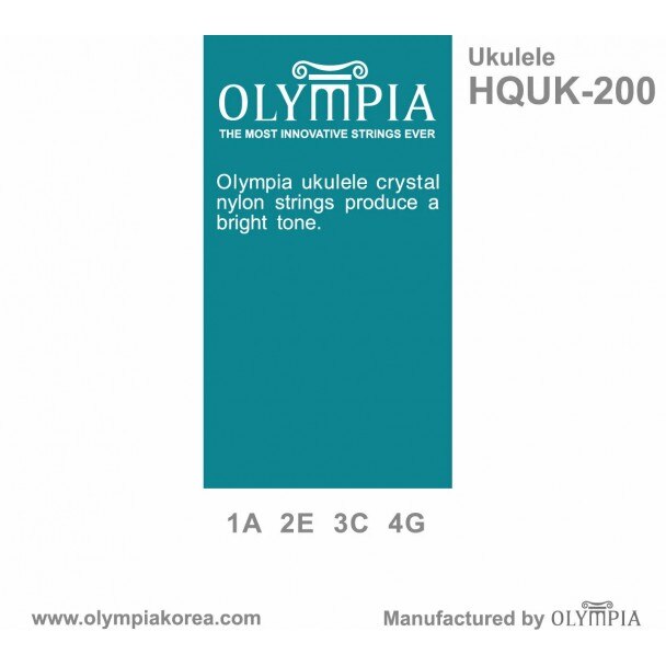 Set de corzi pentru ukulele soprano/concert Olympia HQUK-200 - eMAG.ro