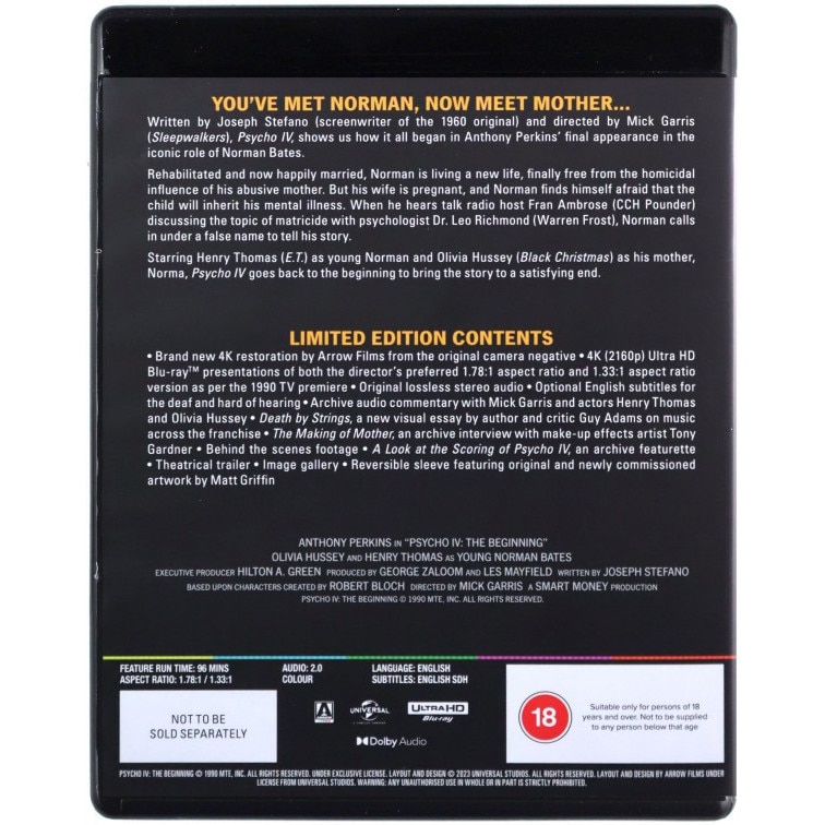 The Psycho Collection (Limited) [Blu-ray 4K]+[Blu-Ray] - eMAG.bg