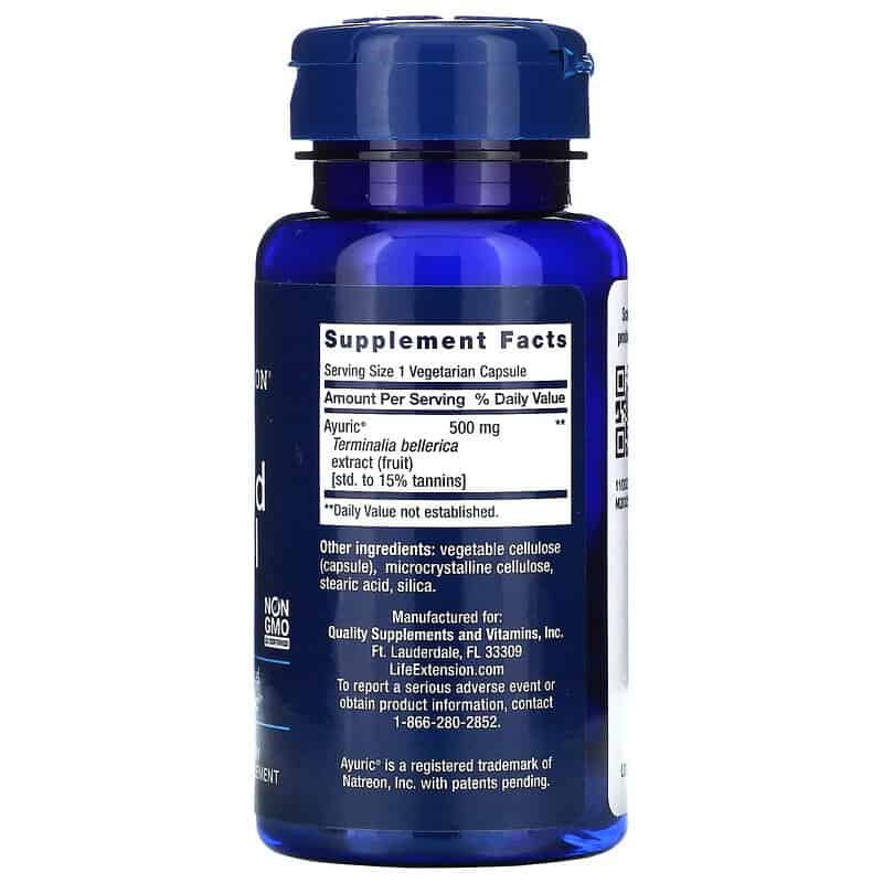 Húgysav kontroll, Life Extension, Uric Acid Control, 60 kapszula - eMAG.hu