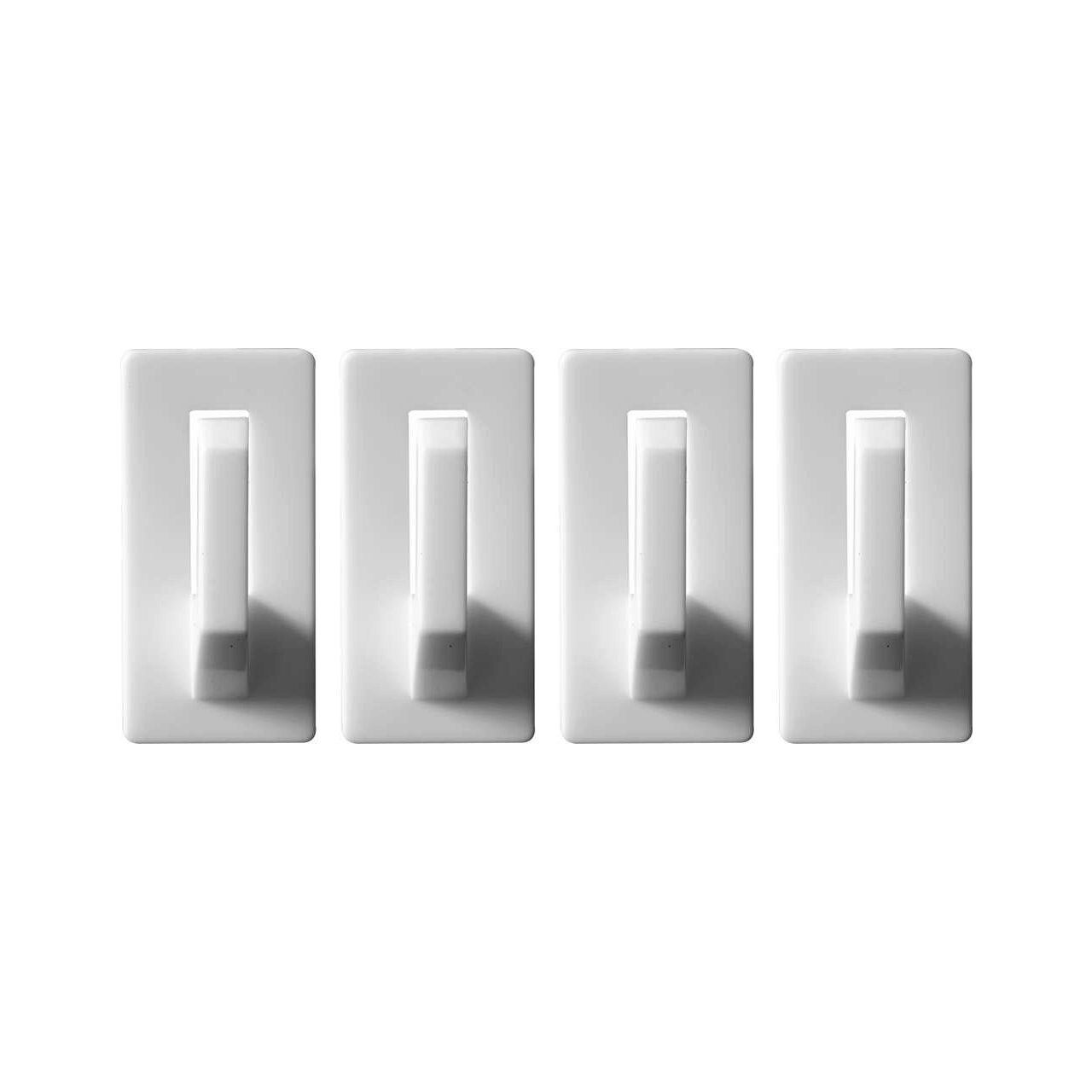 Set 4 carlige autoadezive de perete Vorel, capacitate sustinere 0.8 kg ...