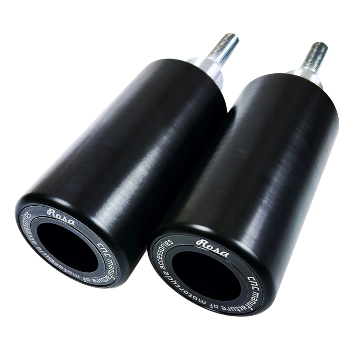 Set 2 suporturi protectie moto, Rosa, Compatibil cu Honda CB 600 HORNET ...
