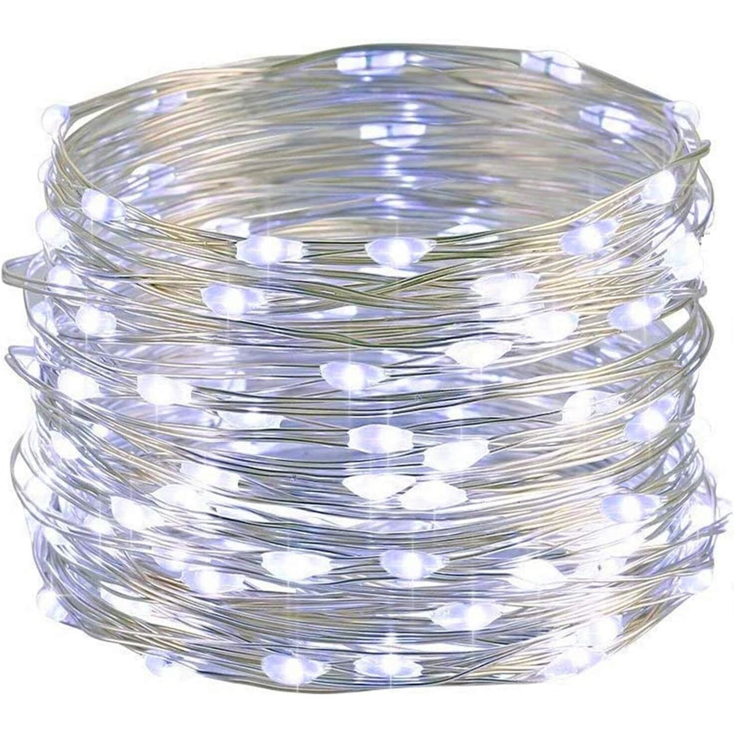 Lumini LED pentru decorare de sarbatori, Sunmostar, 200cm, Alb - eMAG.ro