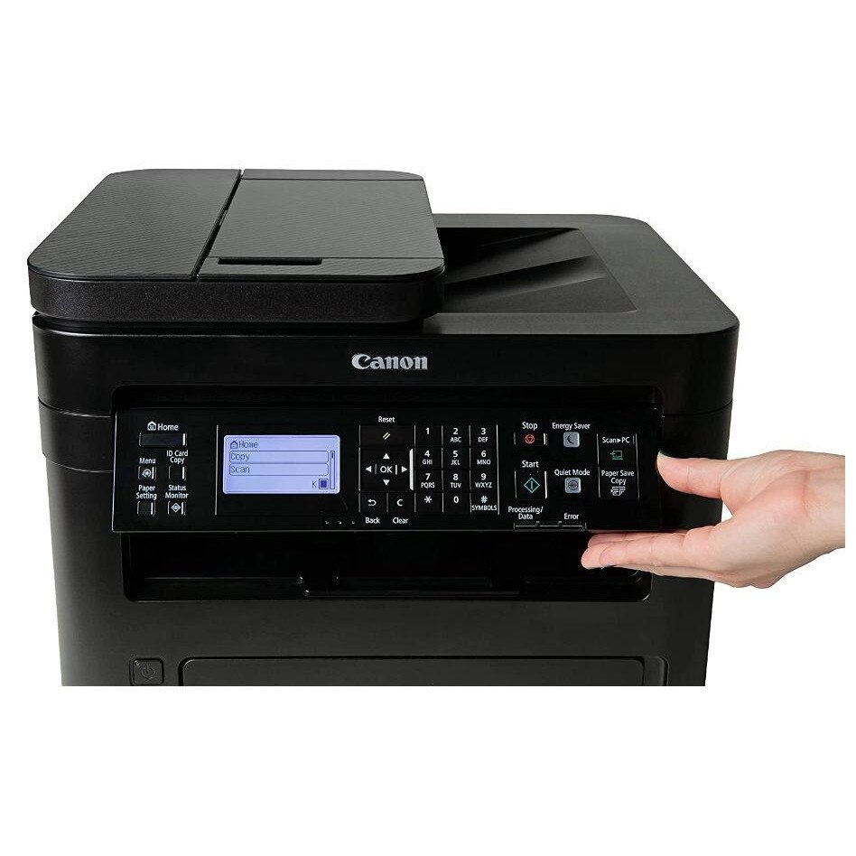 Imprimanta multifunctionala laser monocrom Canon MF267dw, A4, ADF, USB ...