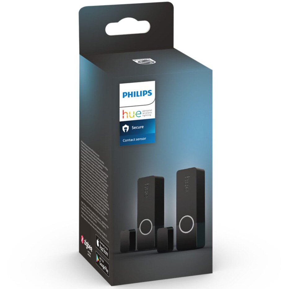 Set 2 senzori de contact Philips Hue Contact sensor, Zigbee ...