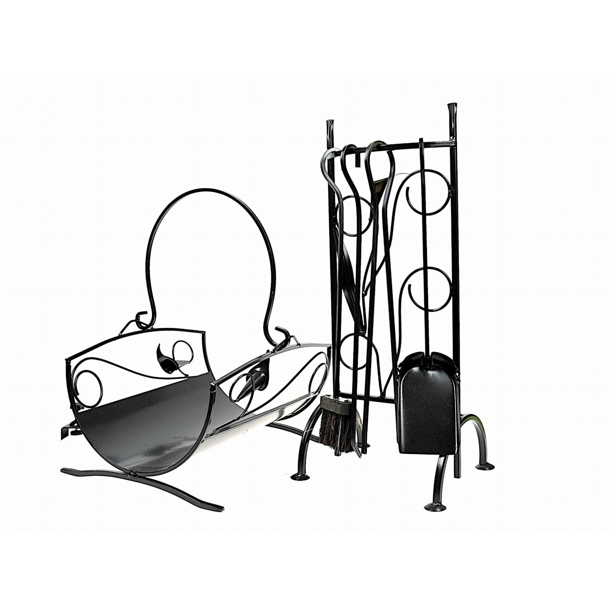 Set pentru semineu, Negru - eMAG.ro