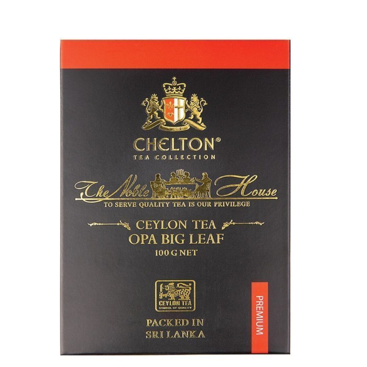 Ceai negru Chelton Noble House OPA Big Leaf, cu frunze intregi, 100 g ...