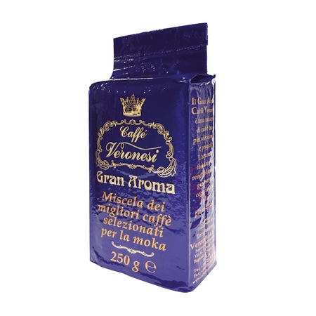 Мляно кафе Caffe Veronesi, Gran Aroma, за мока/френч преса/чайник ...