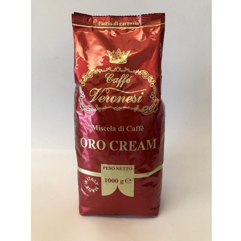 Cafea boabe Caffe Veronesi, Oro Cream, pentru espressor, amestec ...