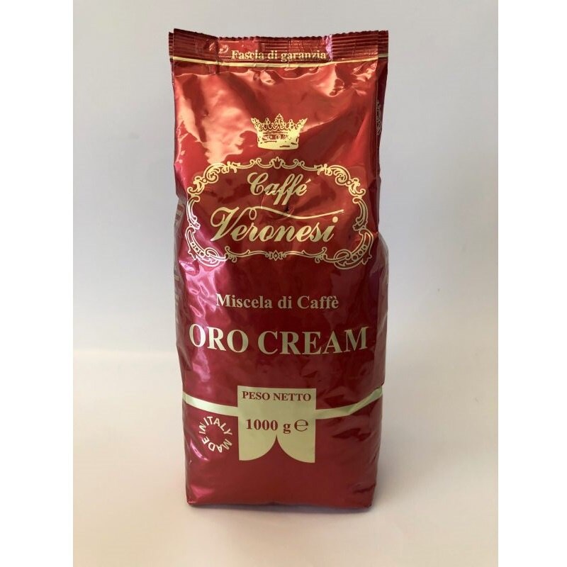 Kávébab Caffe Veronesi, Oro Cream, presszógéphez, Arabica és Robusta ...