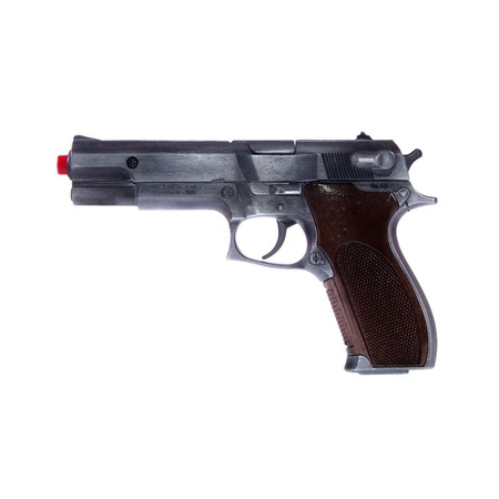 Pistol cu capse, model Beretta, Metal, 14 cm, ATU-087722 - eMAG.ro