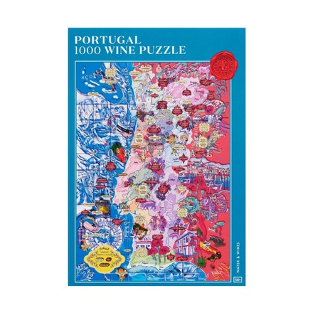 Puzzle Water and Wines, PORTUGAL, 1000 de piese, 48 x 68 cm, design ...