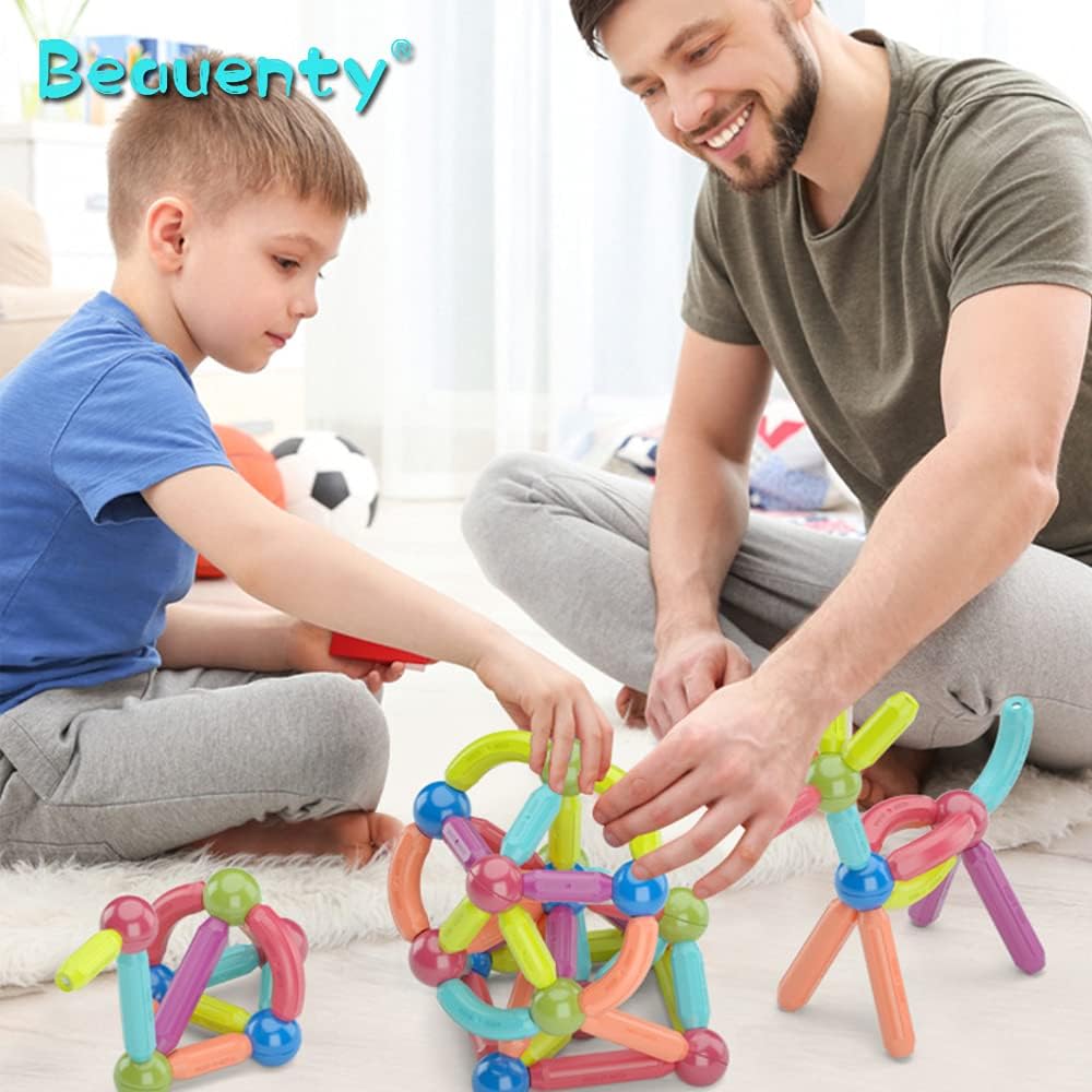 Set Interactiv Piese Magnetice 3D de Construit Educational si Creativ ...