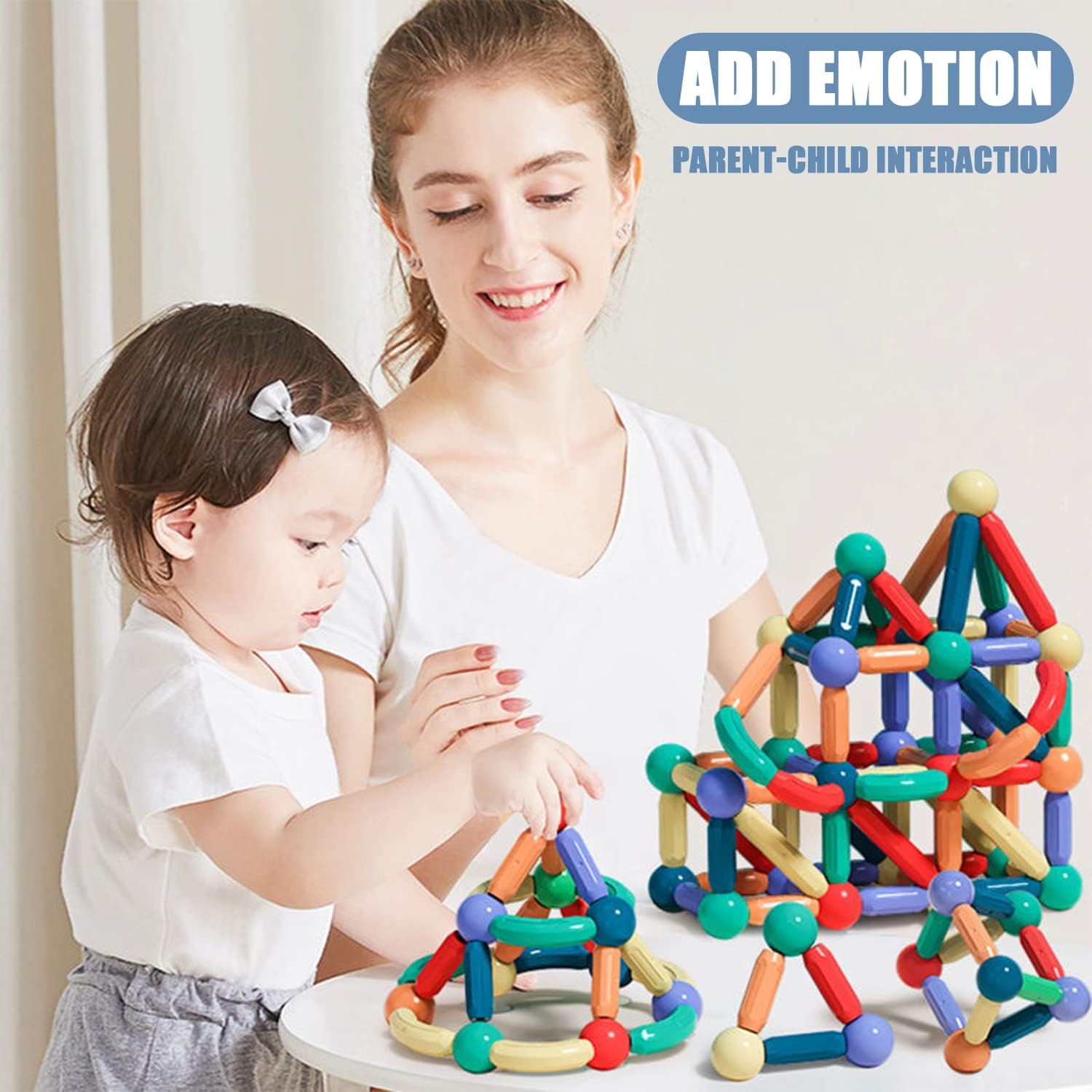 Set Interactiv Piese Magnetice 3D de Construit Educational si Creativ ...