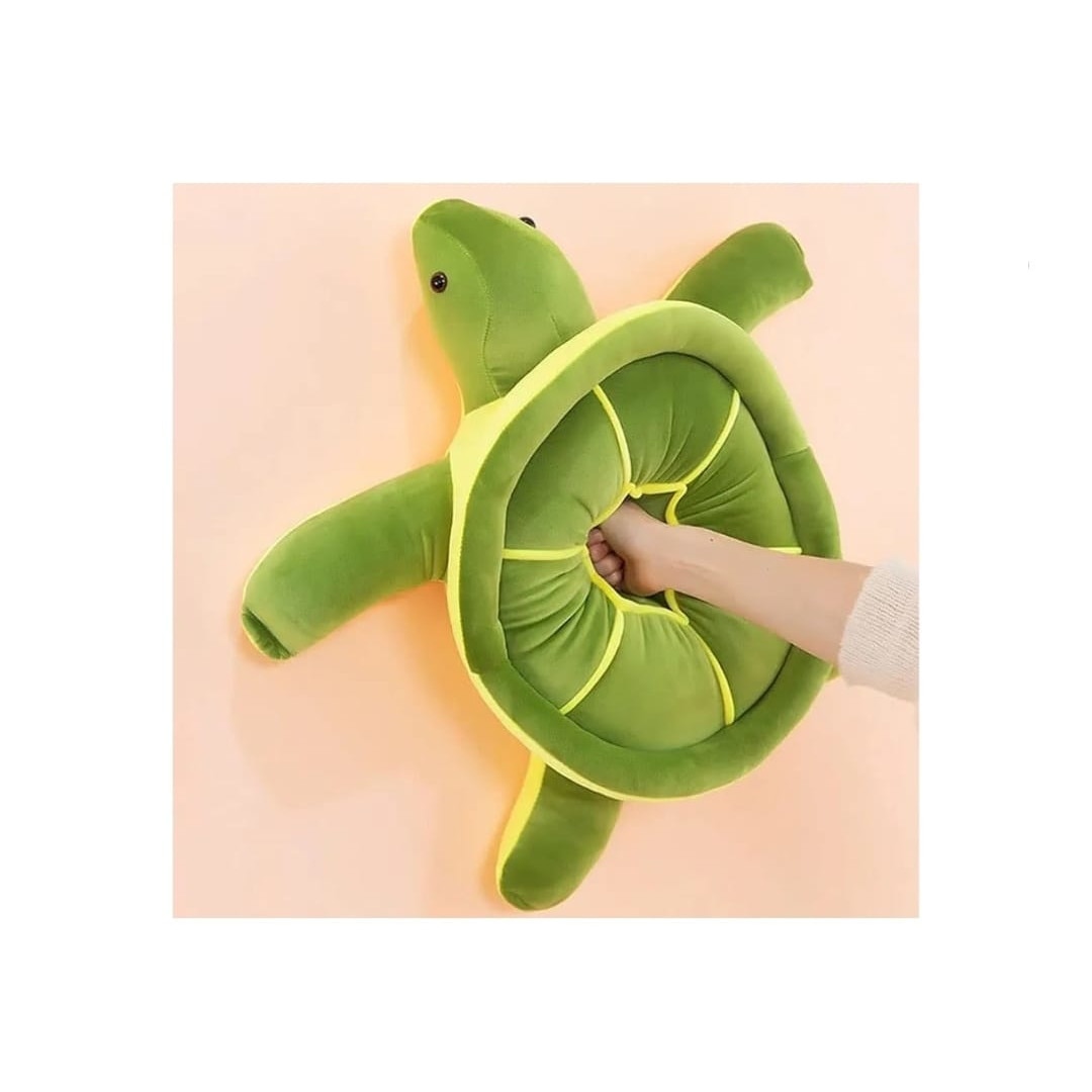 Jucarie de plus Broscuta testoasa, verde, 55 cm - eMAG.ro