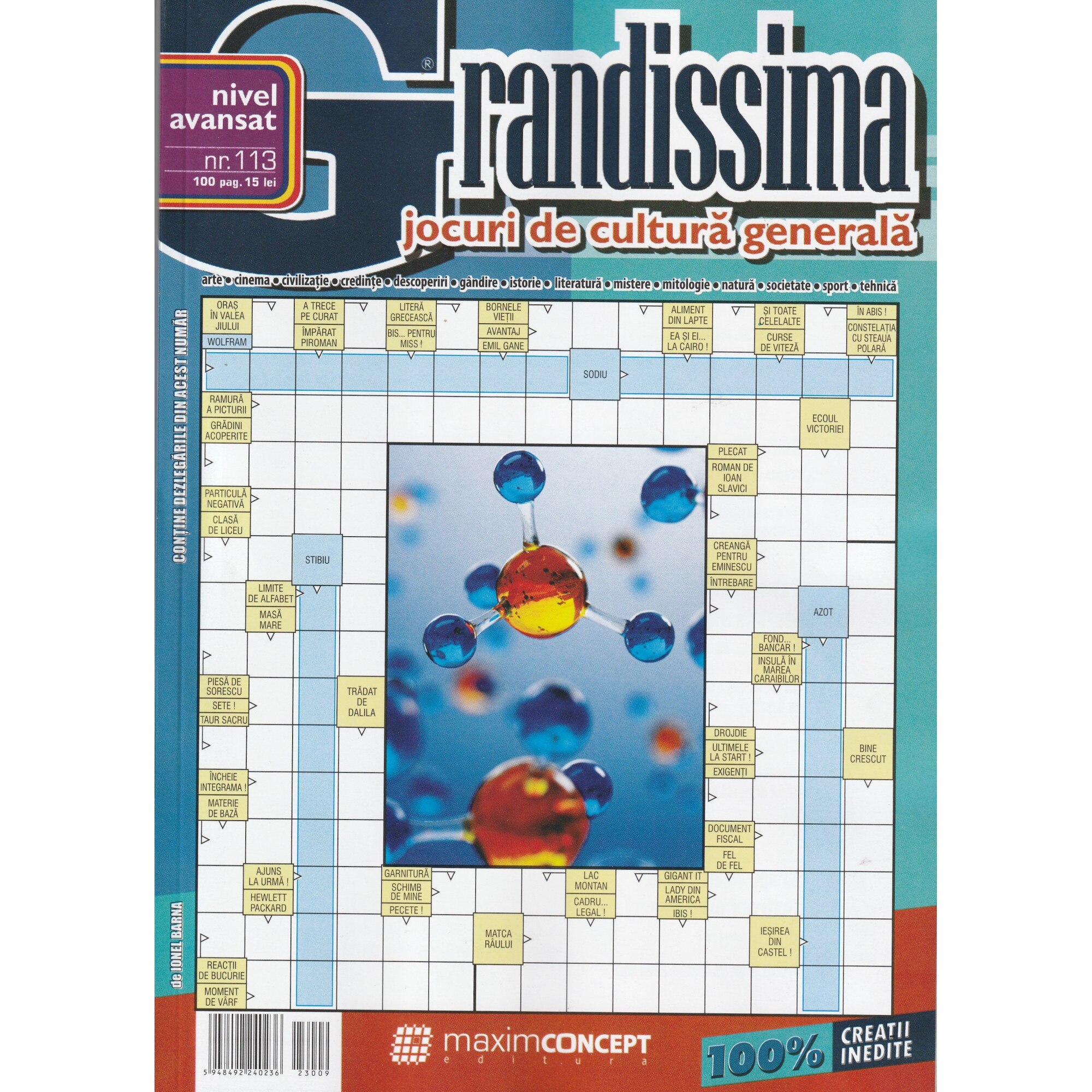 Integrame grandissima 113 - nivel avansat, editura Maxim - eMAG.ro