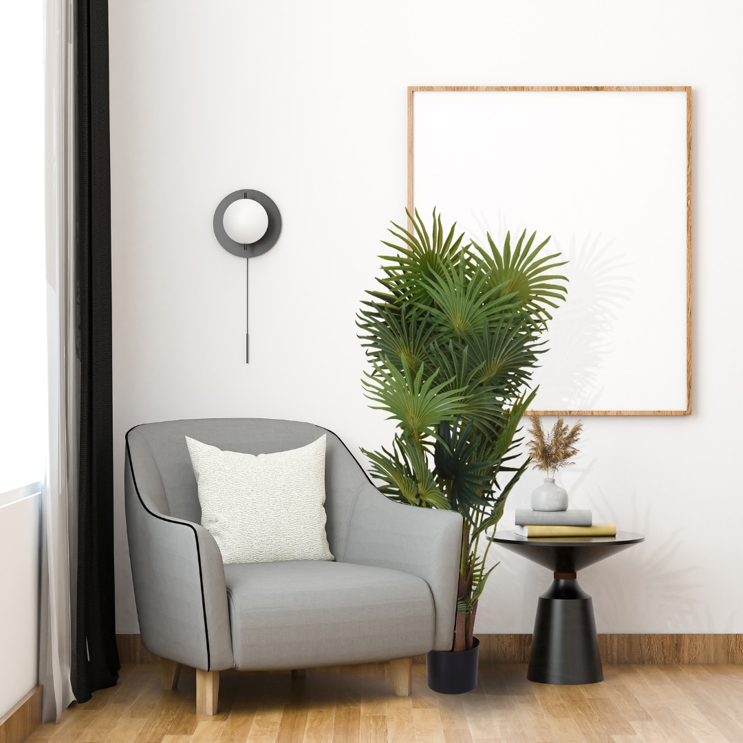 Planta Artificiala Palmier, Azay Design, din polipropilena bogat in ...