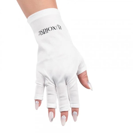 LUXORISE UV-védő kesztyű, fehér, univerzális méret, L 22 cm - eMAG.hu