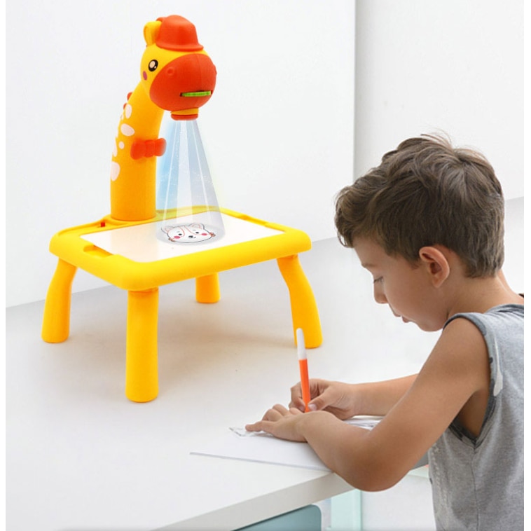 Masuta copii de desenat cu proiector holografic, 24 modele, 3+ ani, 3 ...
