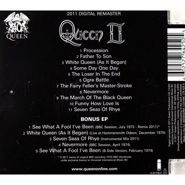 Queen: Queen II Deluxe [2CD] - eMAG.bg